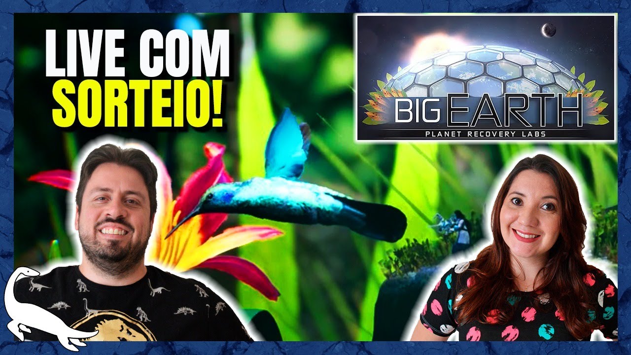 LIVE: jogando BIG EARTH com os DESENVOLVEDORES DO JOGO! - YouTube