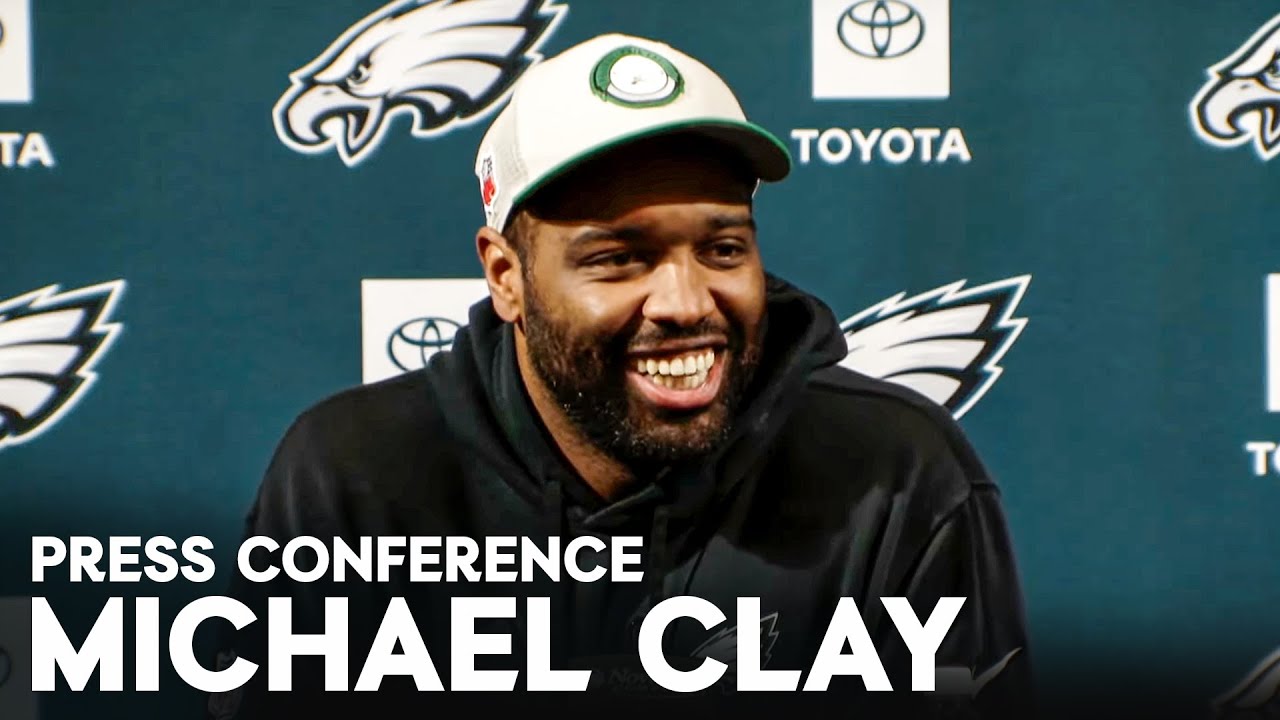 Eagles Press Conference: Michael Clay | December 22, 2023 - YouTube