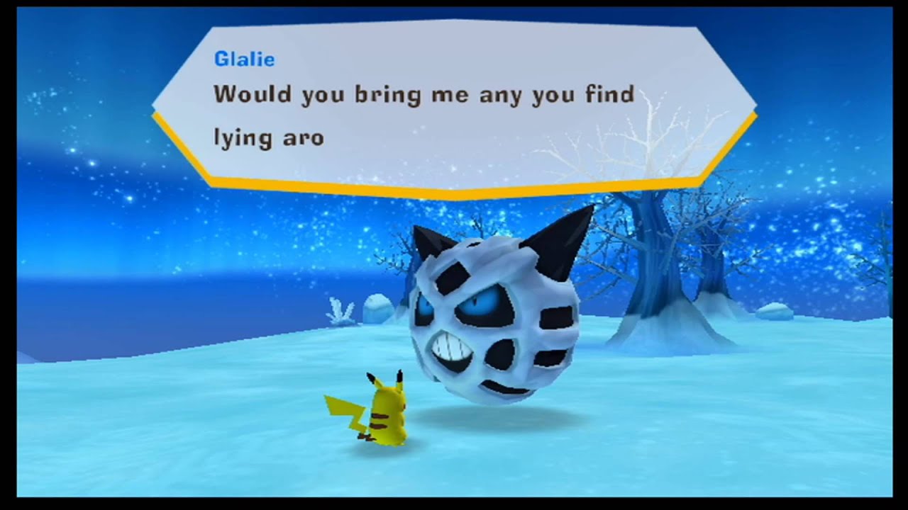 PokePark: Pikachu's Adventure Part 13: Glalie's Igloo Building - YouTube
