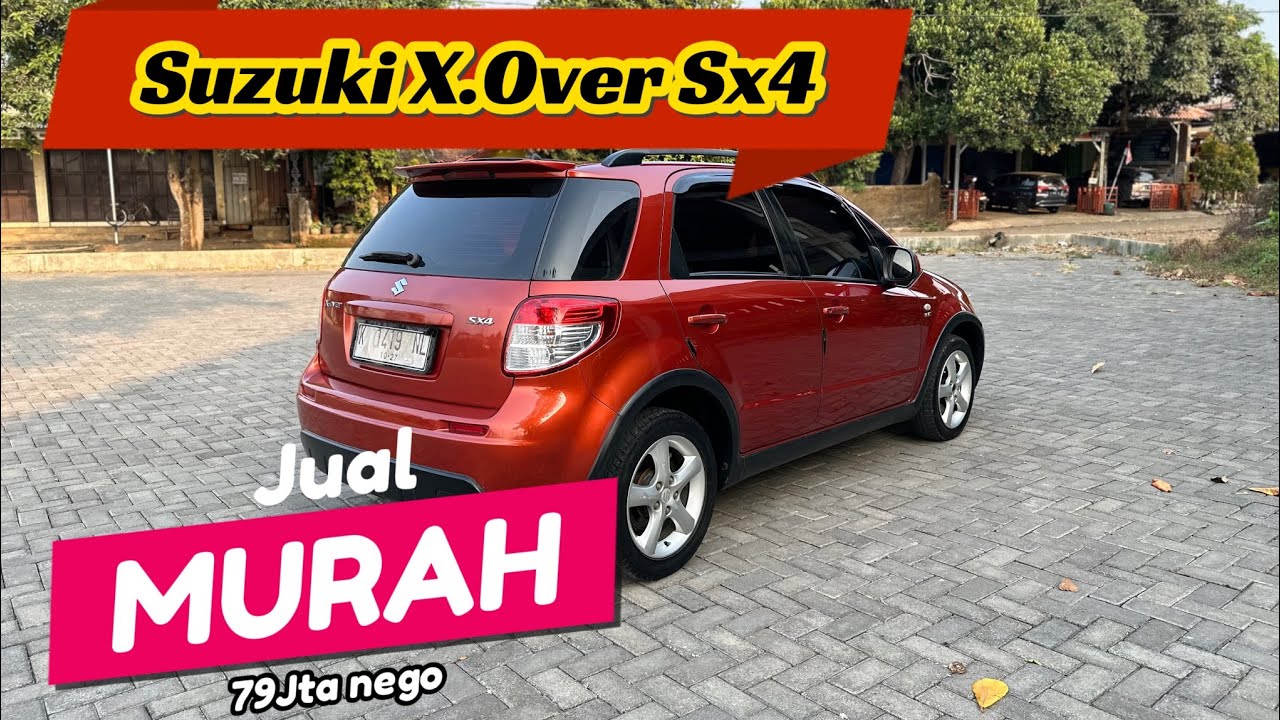 Suzuki X-OVER Sx4 Tahun 2008 Matic Top Condition - YouTube