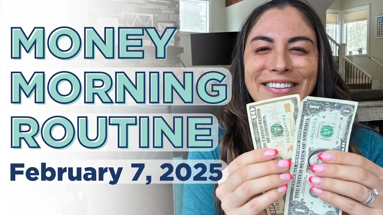 Money Morning Routine | Budget Calendar + Savings Challenges - YouTube