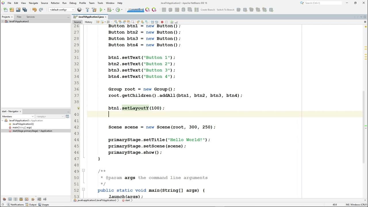 Java JavaFX Group Nodes - YouTube