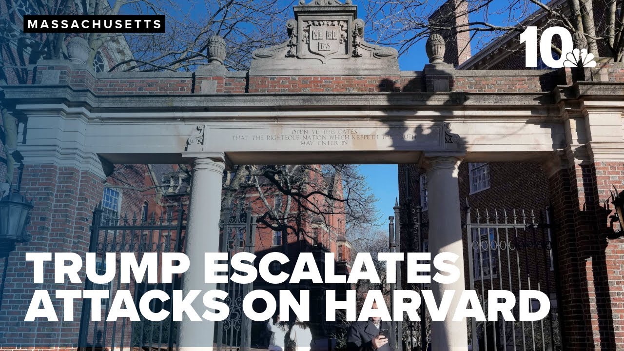 Trump administration escalates battle with Harvard and it's tax-exempt ...