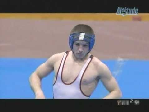 2007 NCAA D2 Wrestling Champ Final | 141 pounds | Kyle Evans, UCO vs ...
