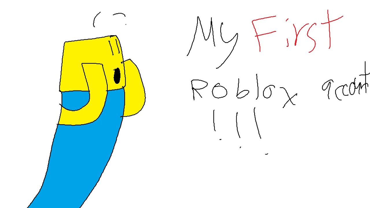 My first ever ROBLOX account... - YouTube