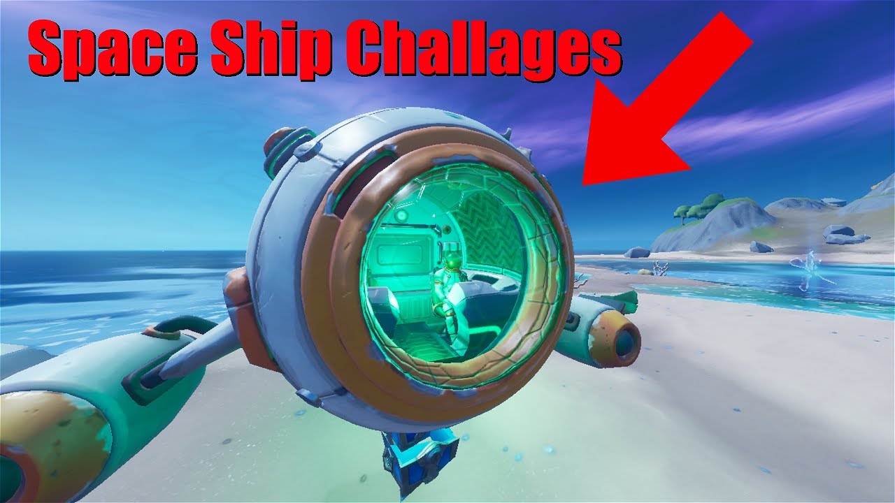 How To Get All Parts For The Ship In FORTNITE! - YouTube