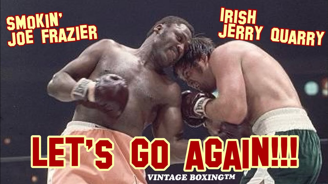 Joe Frazier vs Jerry Quarry 2 HD 1080p 60fps - YouTube