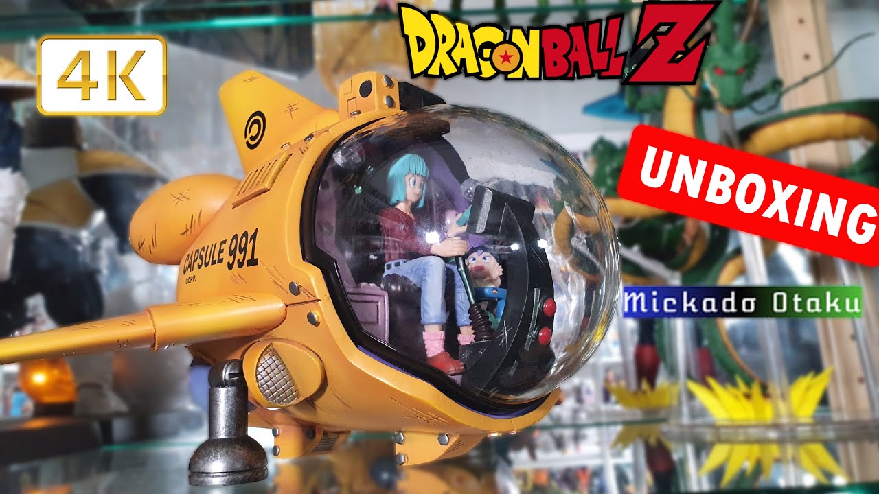 JacksDo DBZ Bulma Capsule 991 résine Unboxing - YouTube