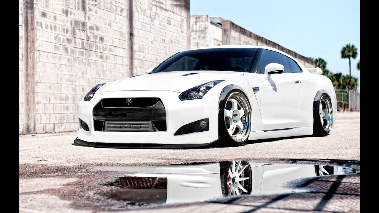 Nissan GT-R Virtual Tuning Speed Art - YouTube