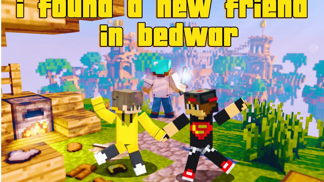 Minecraft bedwar i found a new friend in bedwar #minecraft #gaming #tgr ...