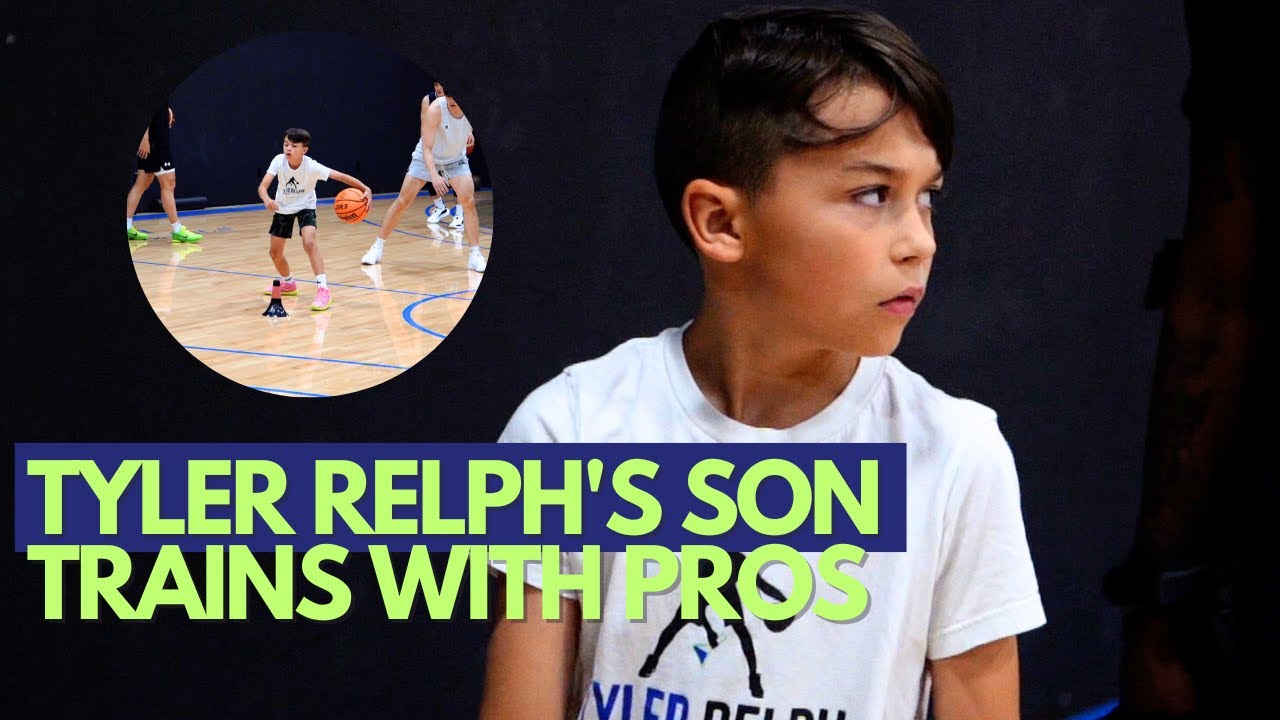 Tyler Relph's Son Trains With PROS! - YouTube