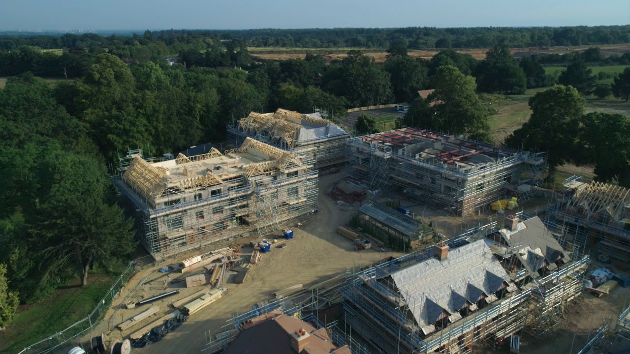 Stanbridge Earls drone footage - YouTube