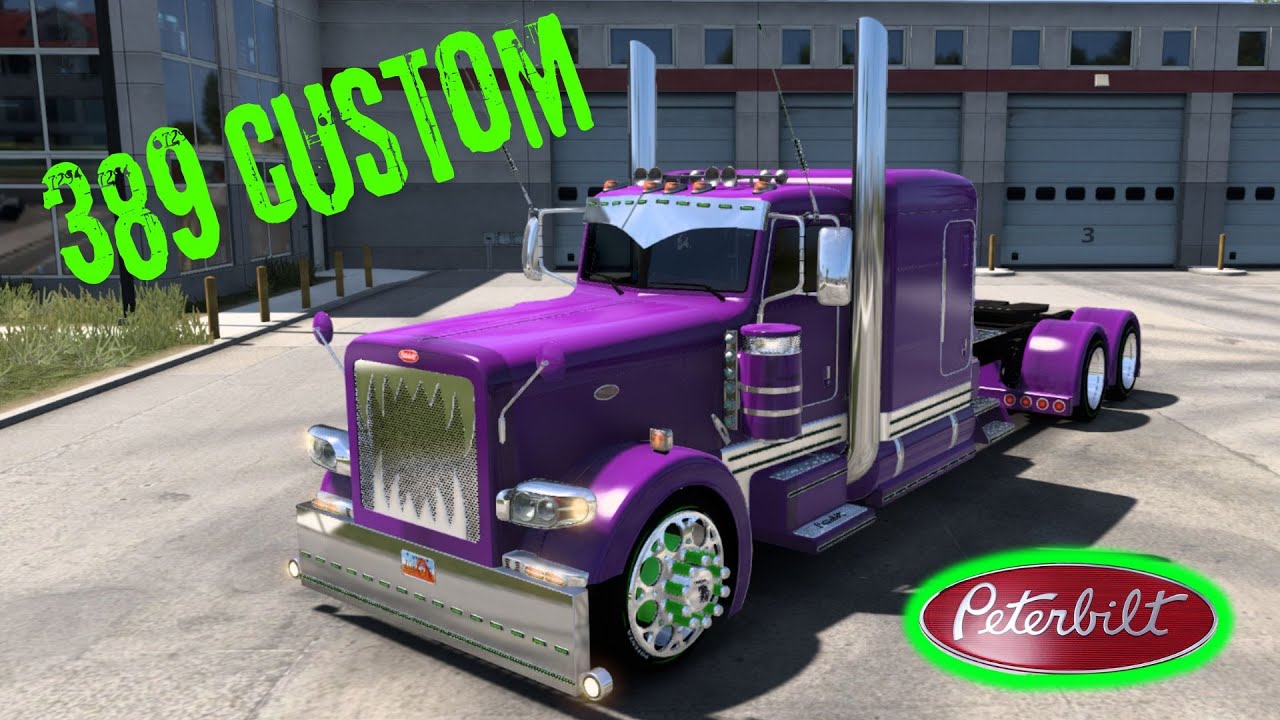PETERBILT 389 custom | descarga mod gratis | ATS 1.54 - YouTube