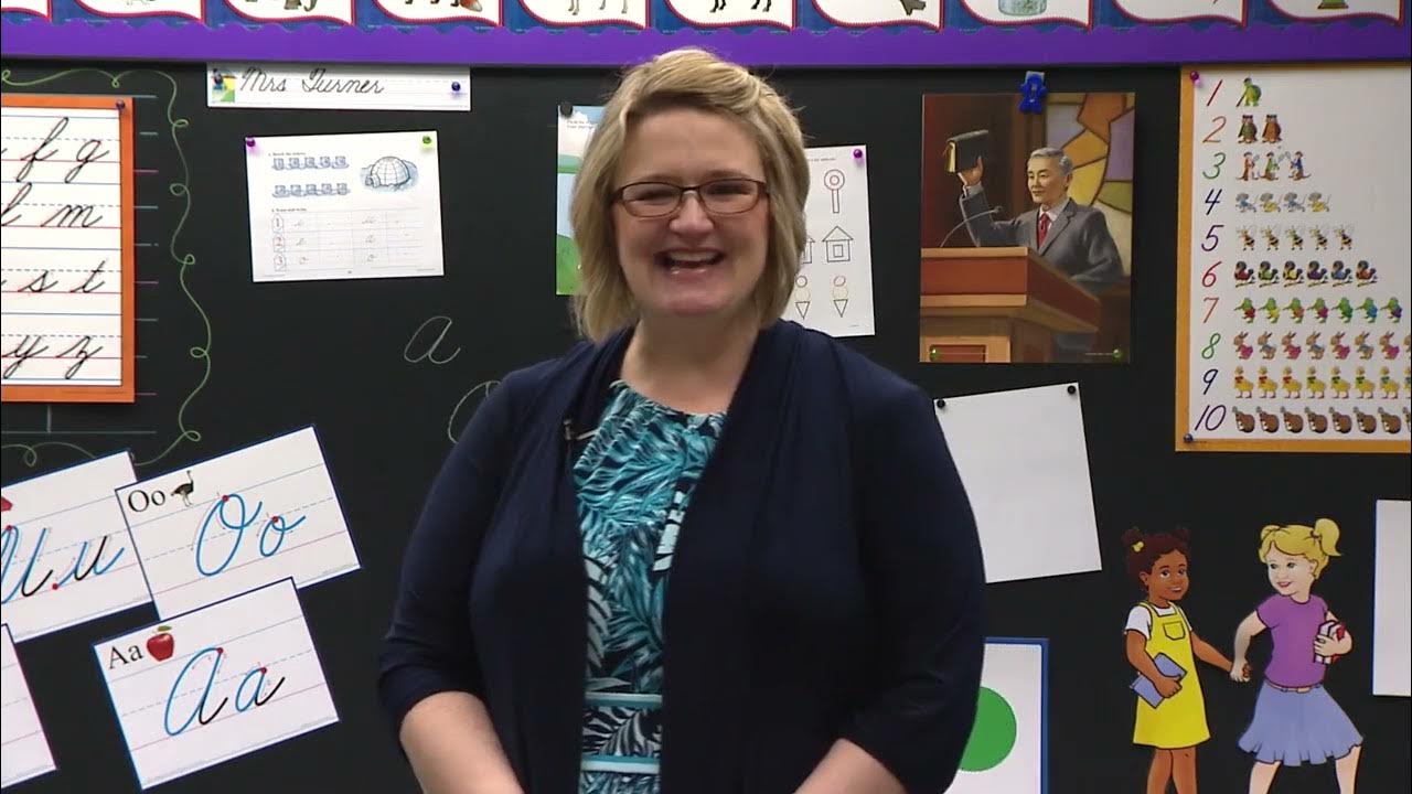 Abeka K5 Lesson 15 Cursive Writing - YouTube