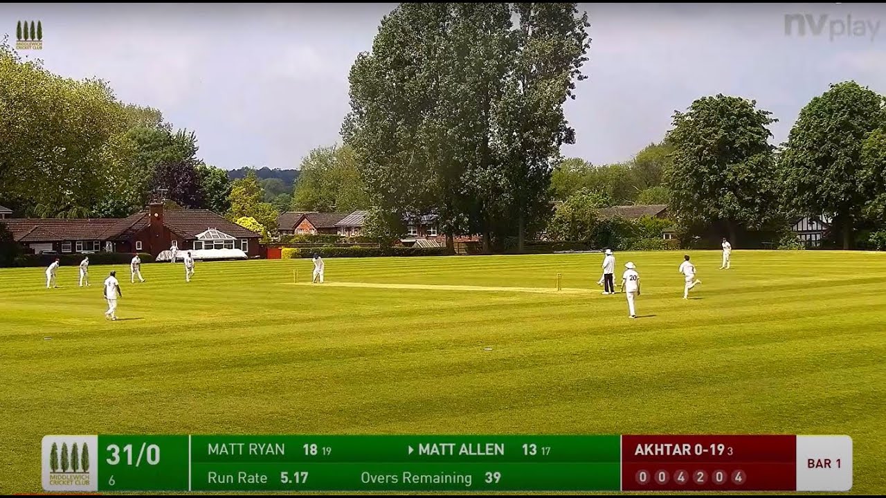 Middlewich CC Under 17's V South West Manchester CC Under 17's - YouTube
