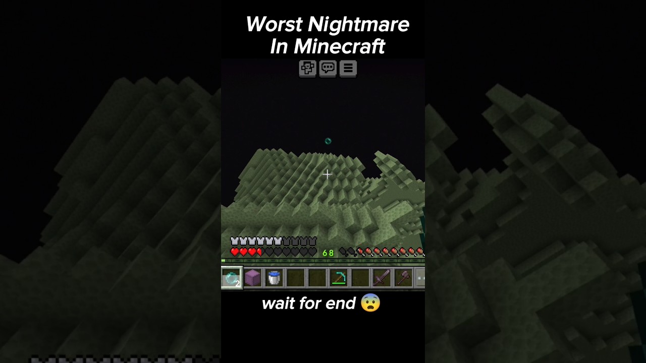 Worst Nightmare In Minecraft 😨 #shorts #minecraft - YouTube