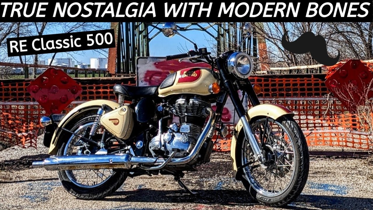 The Nostalgic RE Classic 500 - True Vintage Feel - Wahoo! - YouTube
