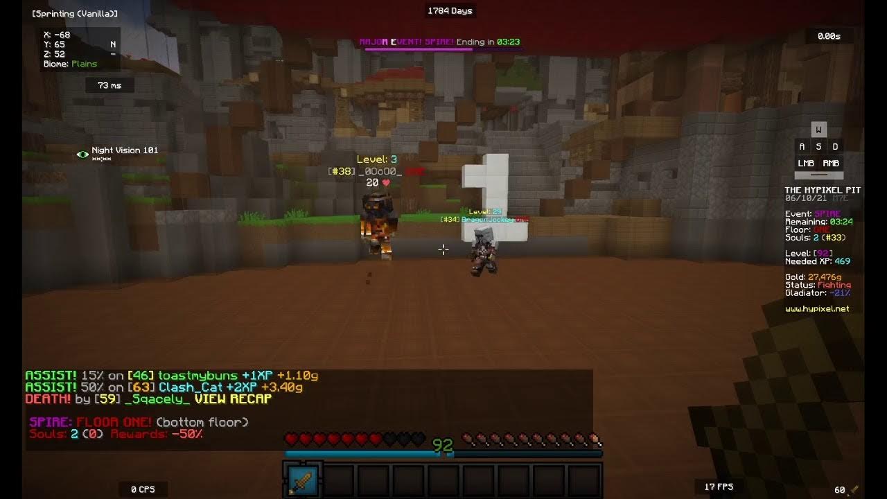 MInecraft Java hypixel pit - YouTube