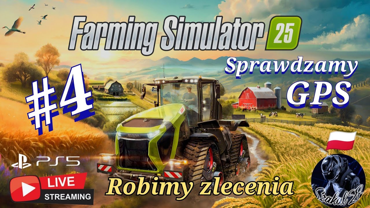 Farming Simulator 25 4 Kariera Zrobimy Parę Zleceń Gameplay Ps5