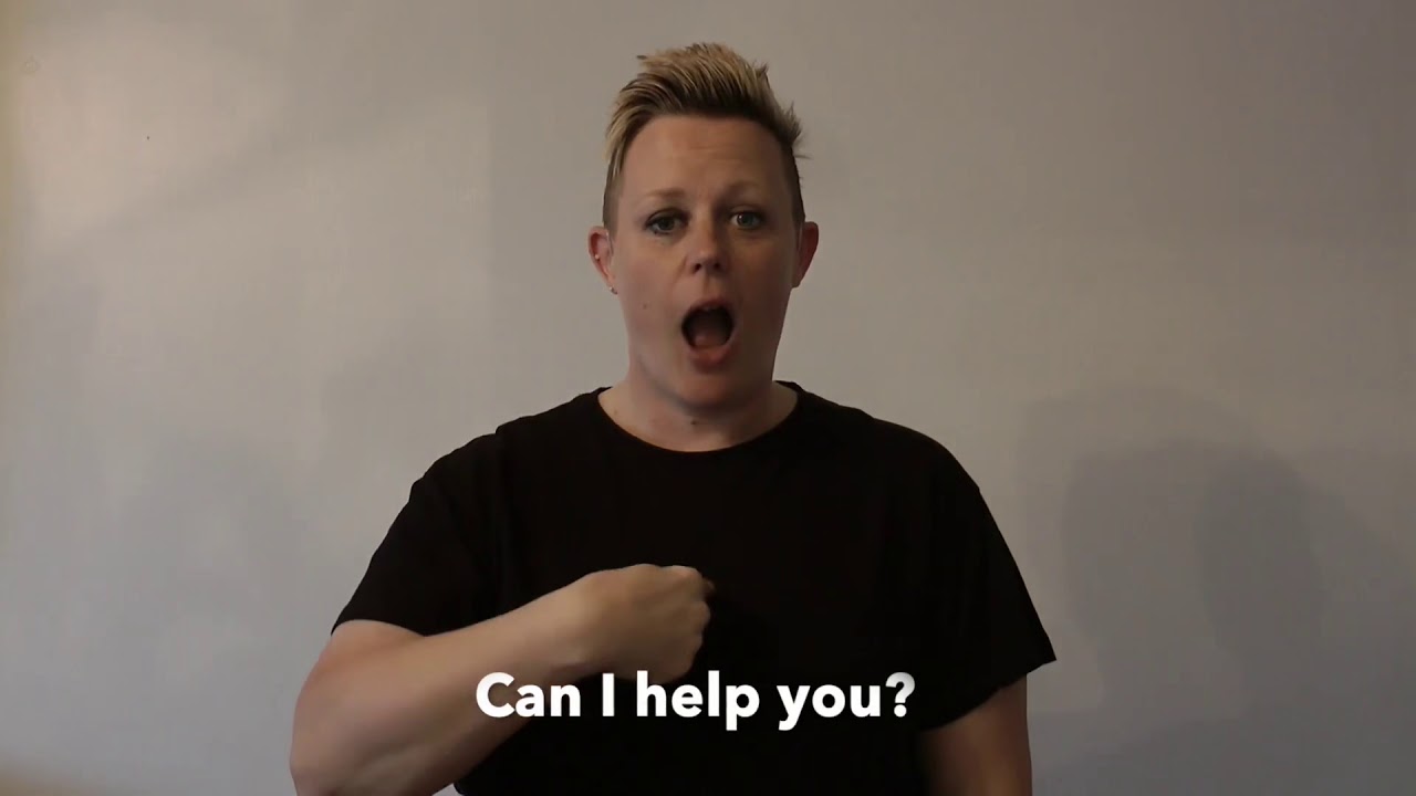 Fletch@BSL “Can I Help You” BSL - YouTube
