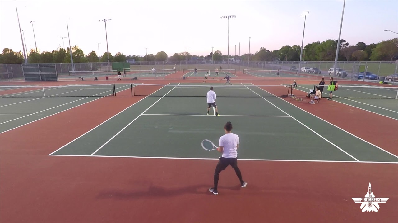 USTA NTRP Men's 4.0 Doubles Tennis Match - JR Bautista/Erguiza vs Araki ...
