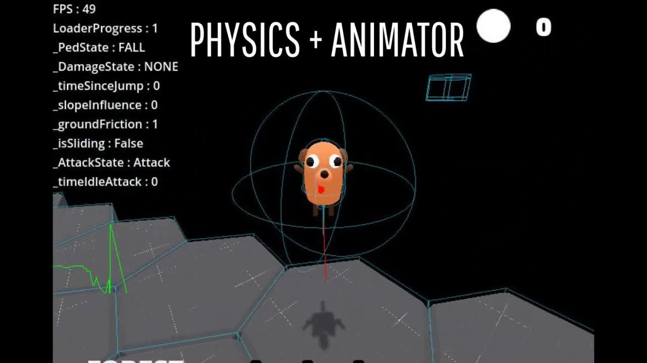 Behind The Scenes: Physics Based Character Controller Using Godot - YouTube