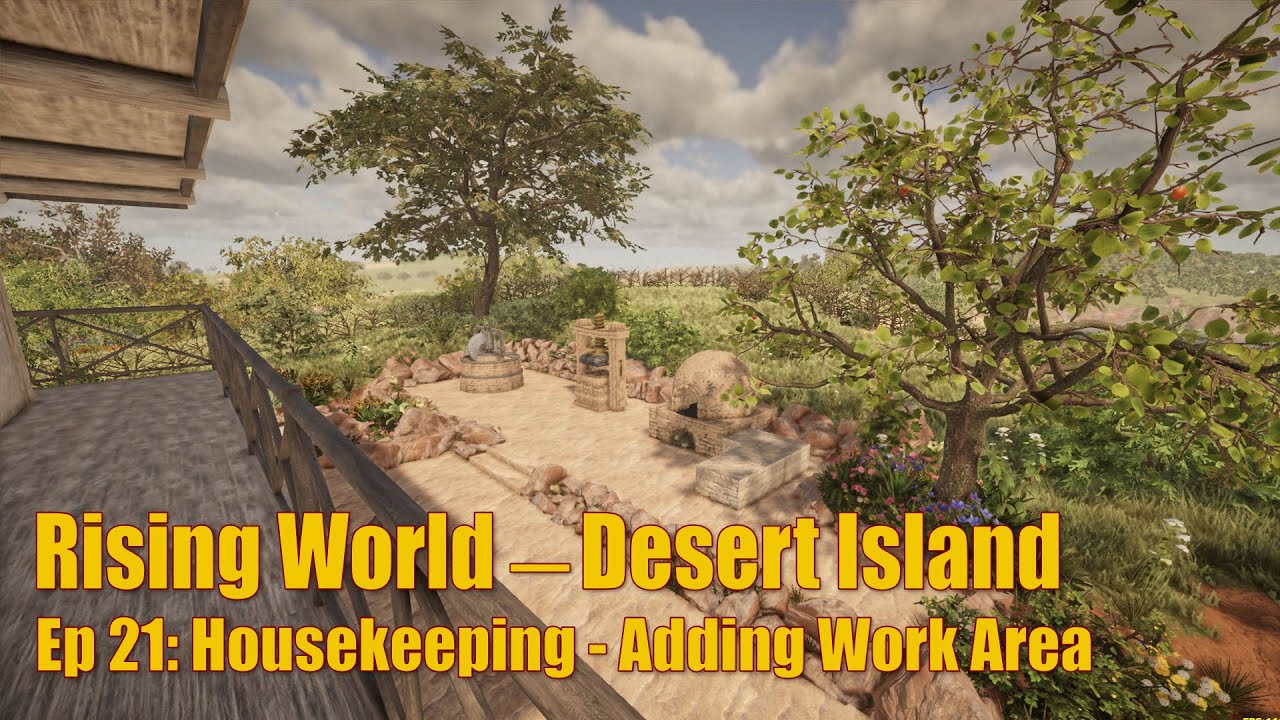 Rising World -- Desert Island Ep 21: Housekeeping and stuff - YouTube