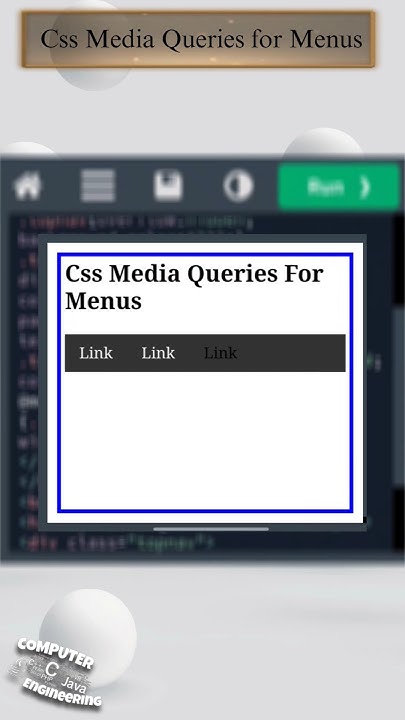 𝐂𝐬𝐬 𝐌𝐞𝐝𝐢𝐚 𝐐𝐮𝐞𝐫𝐢𝐞𝐬 𝐅𝐨𝐫 𝐌𝐞𝐧𝐮𝐬|#css #media #queries #menu #html #css3 #html5 #design ...