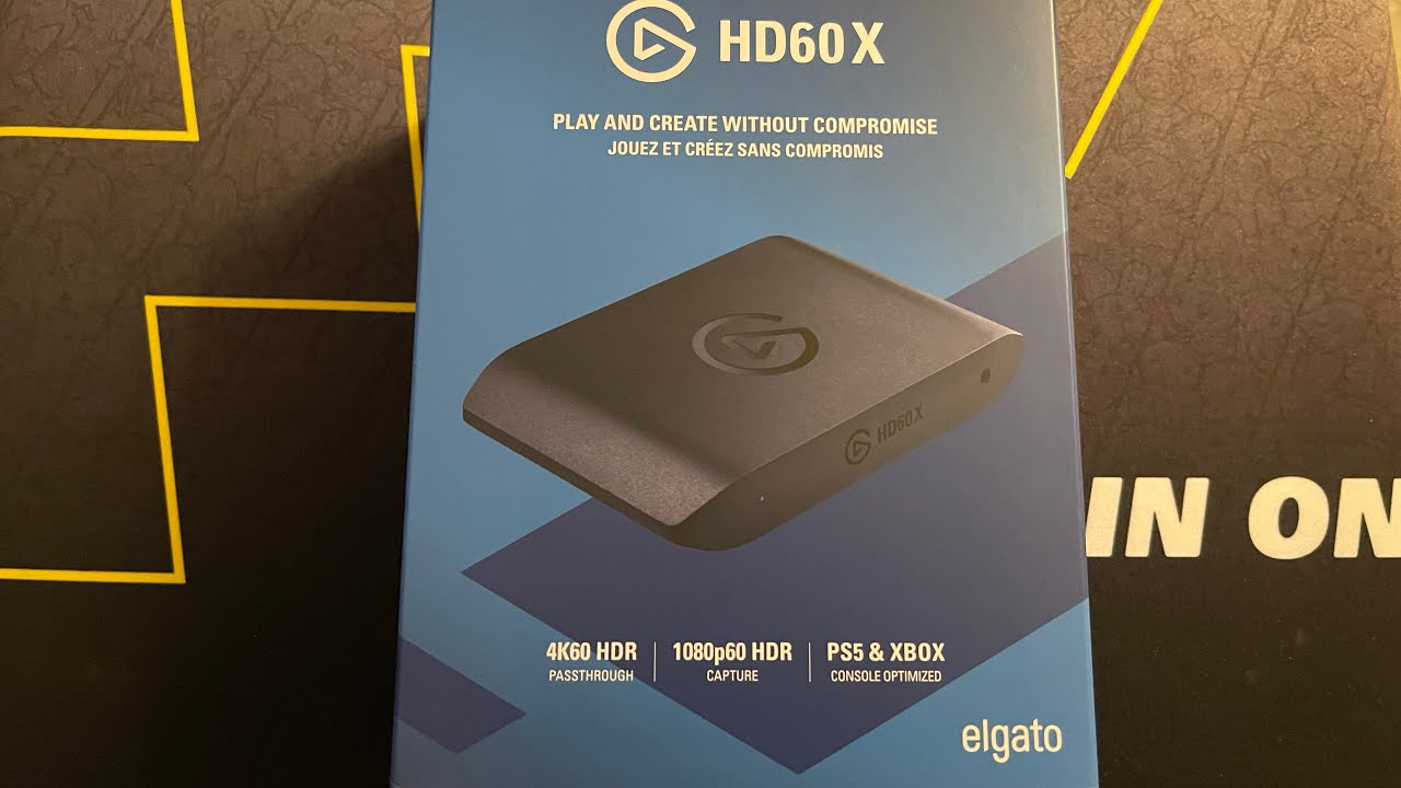 Unboxing,setup and gameplay on the Elgato HD60x - YouTube