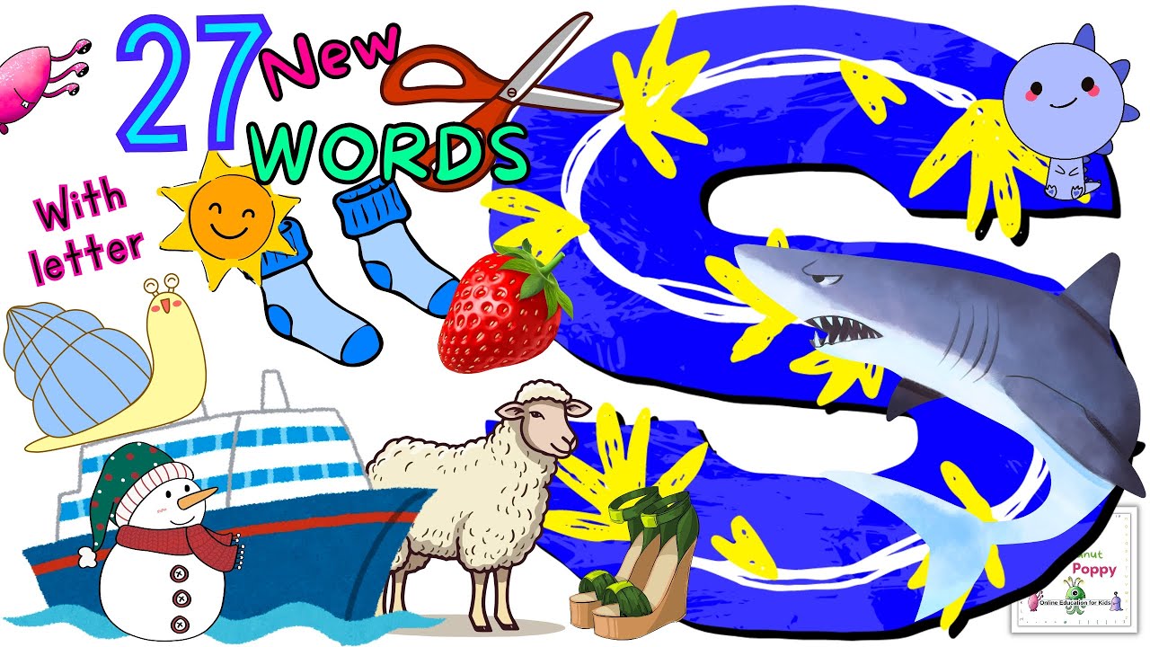27 Words That Start With S | Words With Letter S | Letter S Words ...