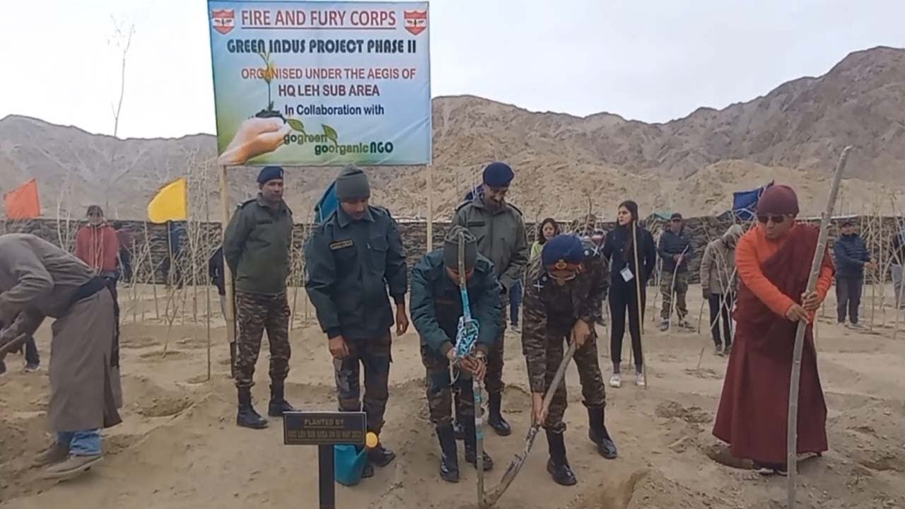 Leh: Army Says It Will Work For The Development Of Ladakh - YouTube