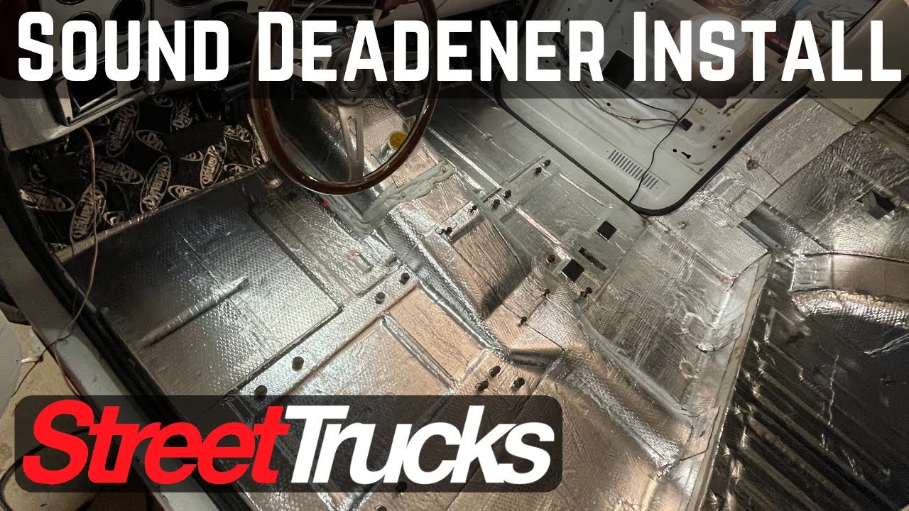 Sound Deadener Install in Josh's K5 Pt 1 - YouTube