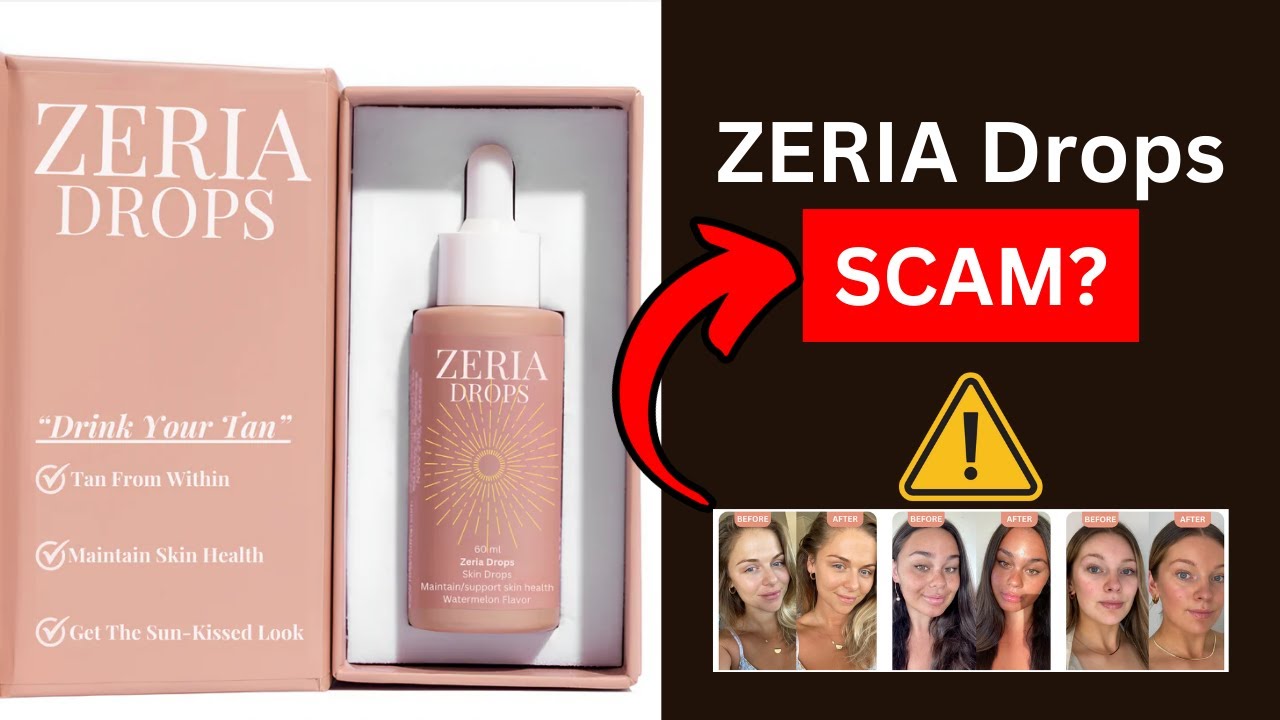 Zeria Tanning Drops Reviews - Legit or Scam? - YouTube
