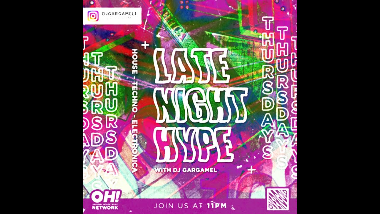 DJ GARGAMEL LATE NIGHT HYPE LIVESTREAM 1-20-2022 DEEP HOUSE DISCO ...