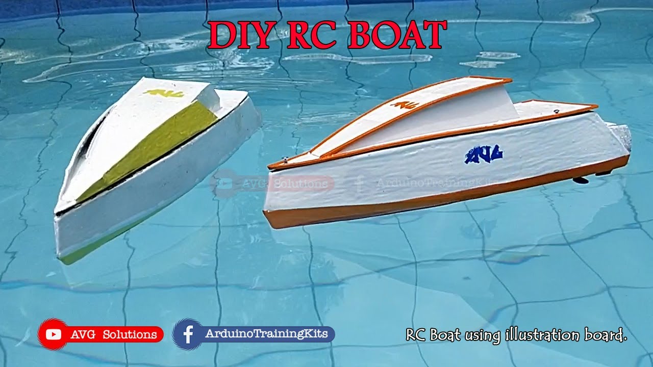 DIY RC Boat Part 1 - YouTube