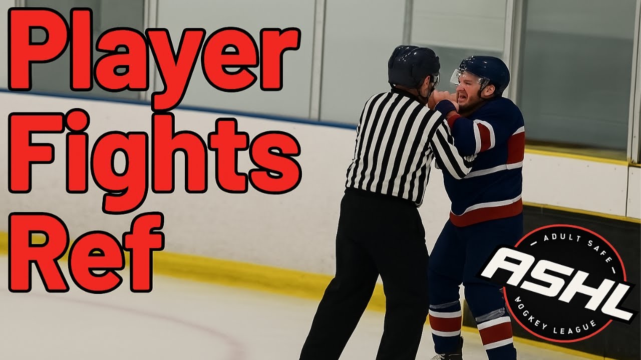 Player Fights Ref - YouTube