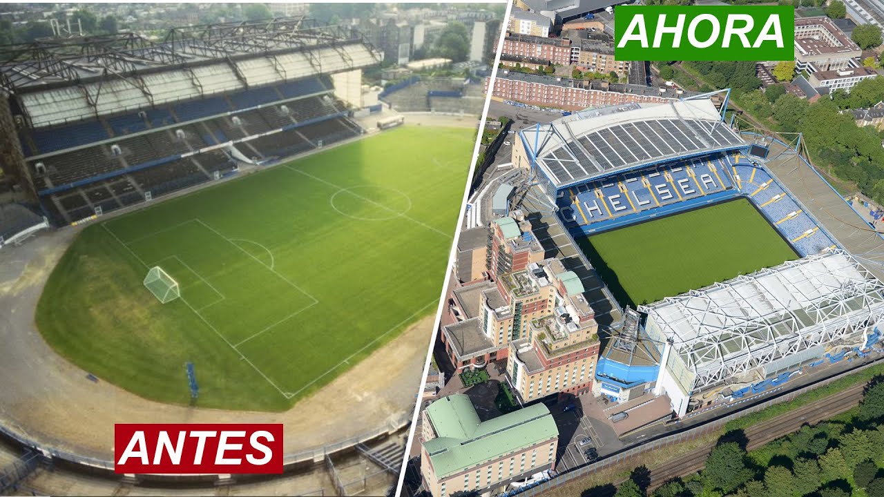 Evolución Estadios de la Premier League / PARTE 1 - YouTube