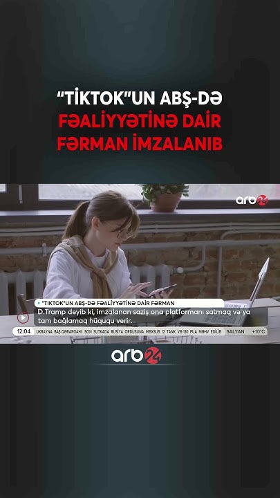 "Tiktok"un fəaliyyətinə dair ABŞ-də fərman imzalanıb - YouTube
