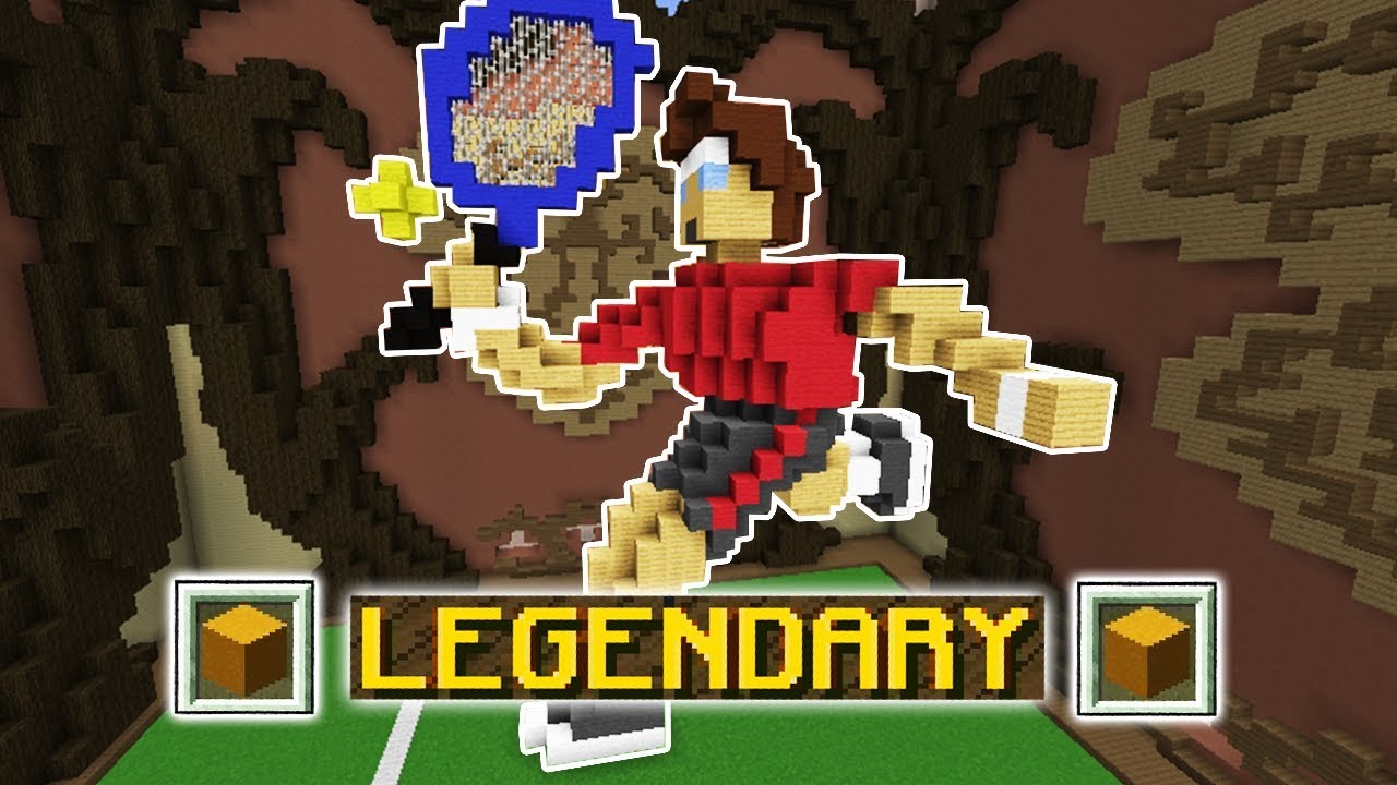 LEGENDARY TENNIS (Minecraft Build Battle) - YouTube