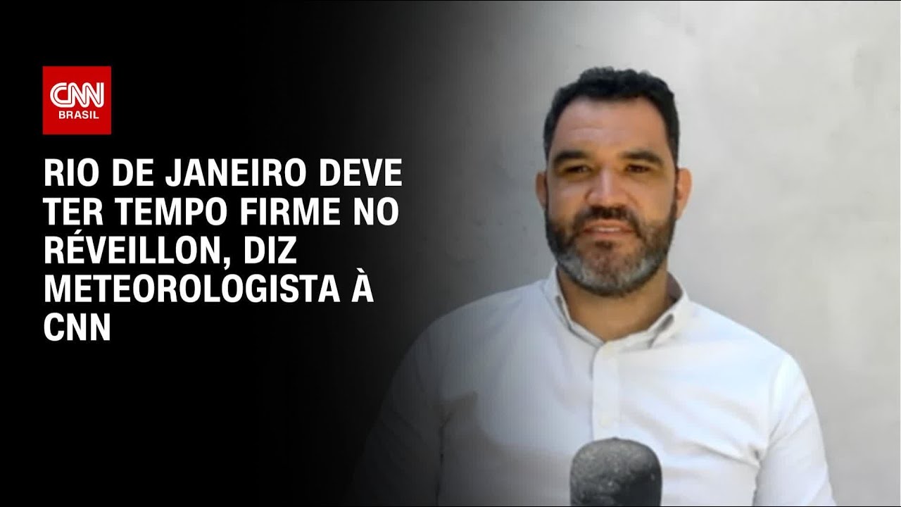 Rio de Janeiro deve ter tempo firme no Réveillon, diz meteorologista à ...