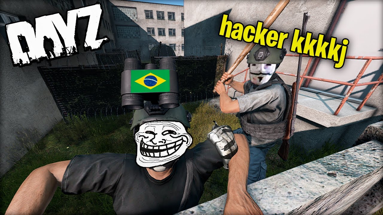 ''FINALMENTE ENTREI na BASE dos HACKERS'' kkkjkkj - Dayz - YouTube