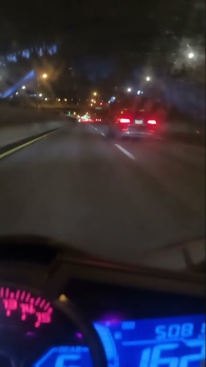 speed car going 90 in the rain - YouTube