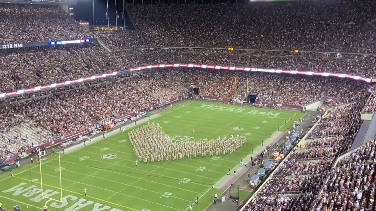 Aggie Band Time lapse. BTHO Miami. - YouTube