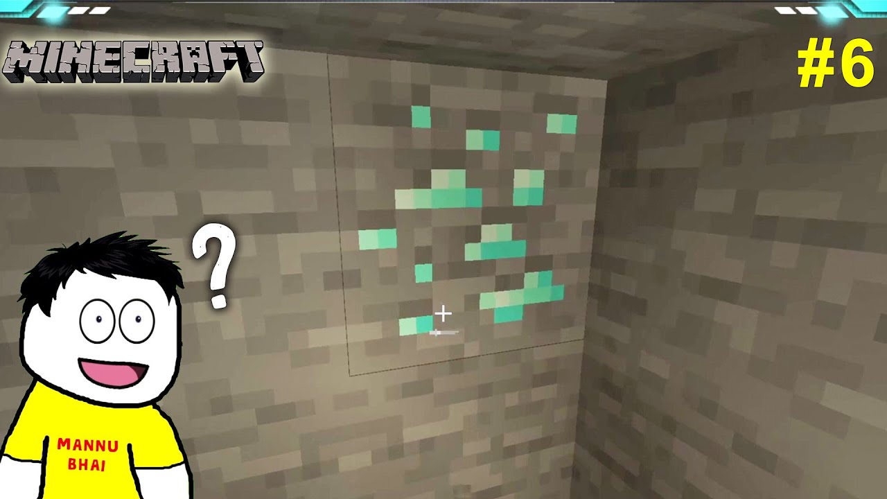 I FOUND DIAMONDS AND LOST THEM 😱😱😱 | MINECRAFT #6 - YouTube