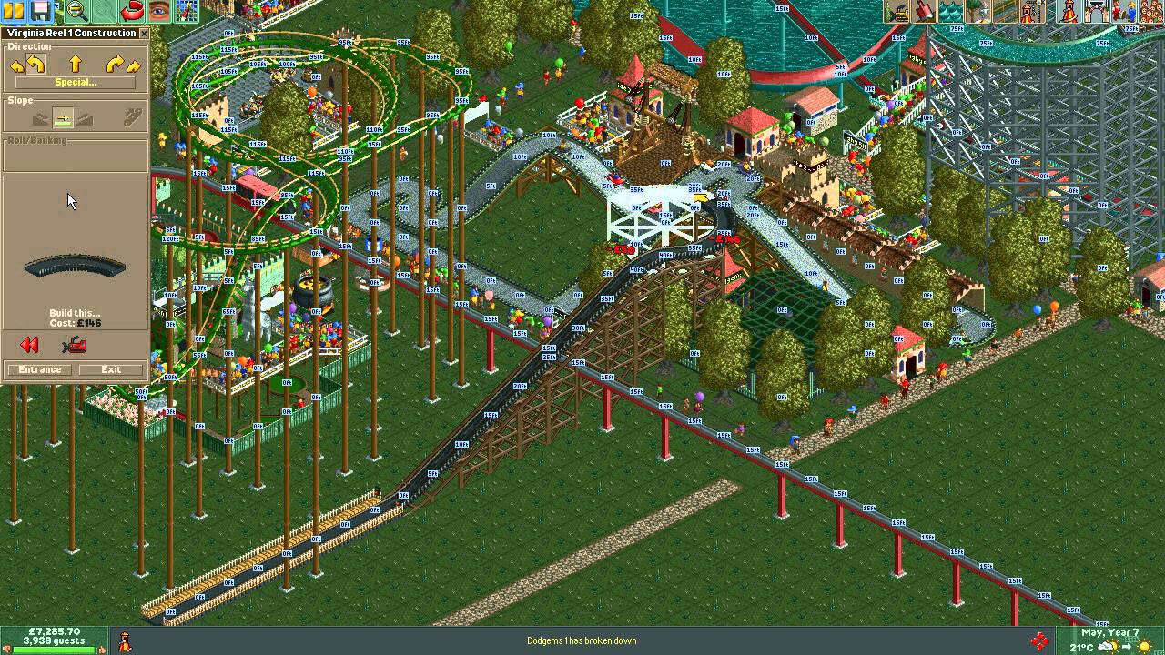 -10- Let's Play RCT2 Update [20-08-2013] - YouTube