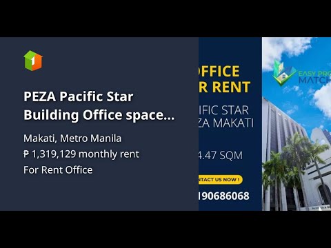 PEZA Pacific Star Building Office space for Rent lease Makati Gilpuyat ...