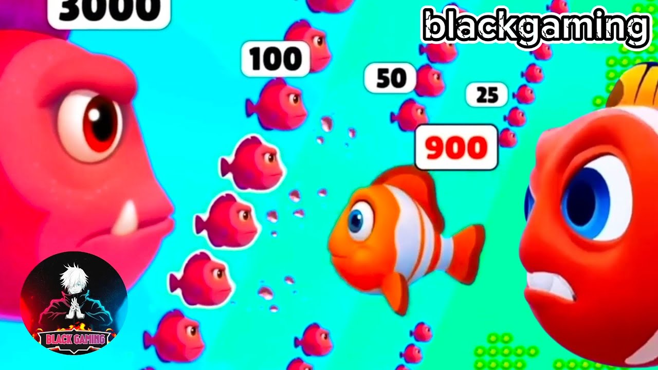 Fishdom Ads mani game Hungry fish 6.6 new update Trailer fishdom Video ...
