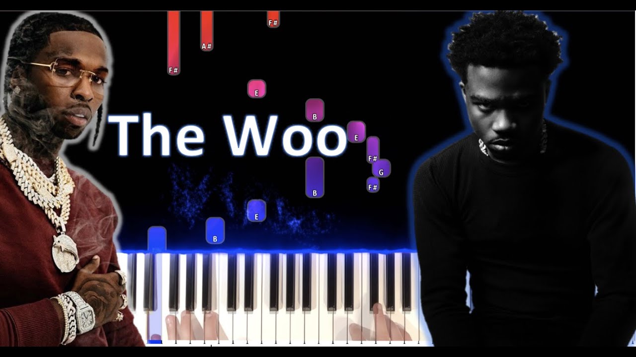 The Woo Piano- Pop Smoke ft. Roddy Ricch and 50 cent - YouTube