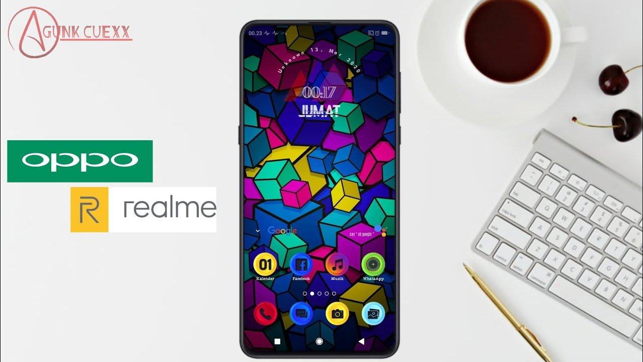 Theme oppo simple theme for oppo dan realme - YouTube