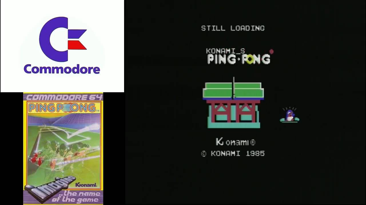 NO COMMENT (LOADER) COMMODORE 64 PING PONG 11-07-14 - YouTube